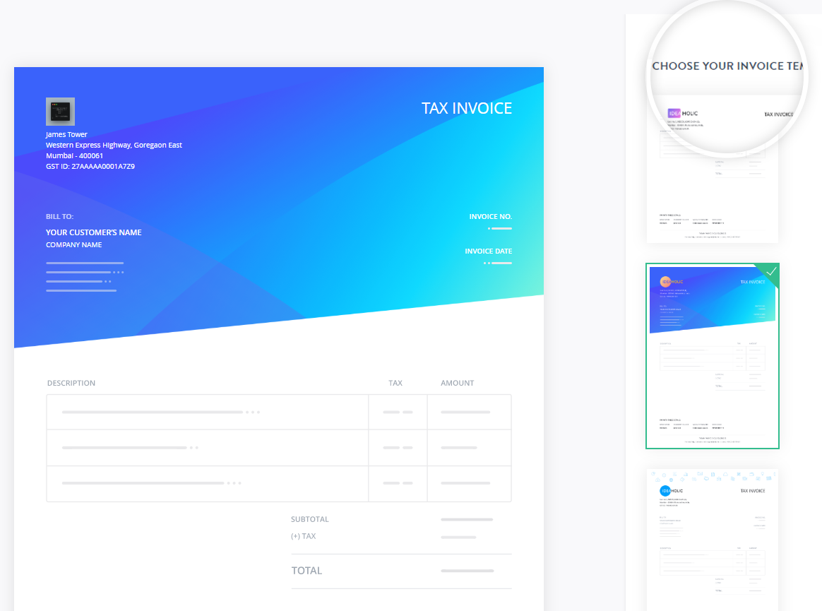 How Do I Modify My Invoice Details | KnowledgeBase